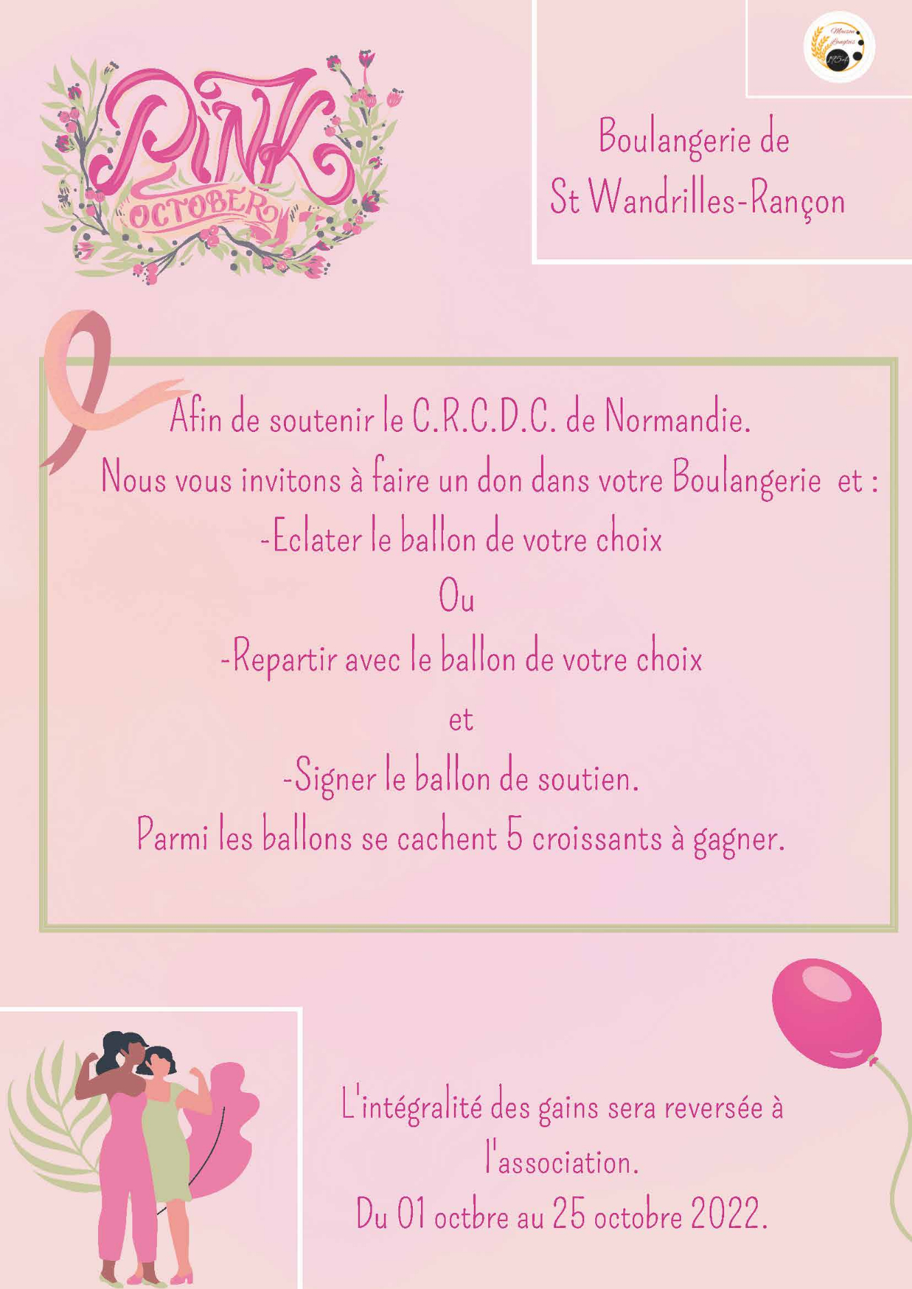 Octobre Rose - Mairie de Rives-en-Seine