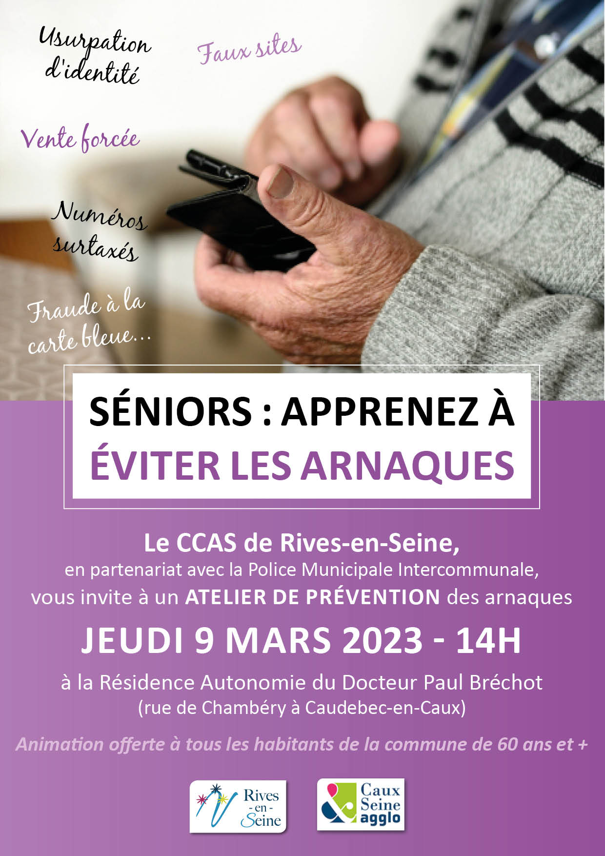 Prévention des arnaques - Mairie de Rives-en-Seine