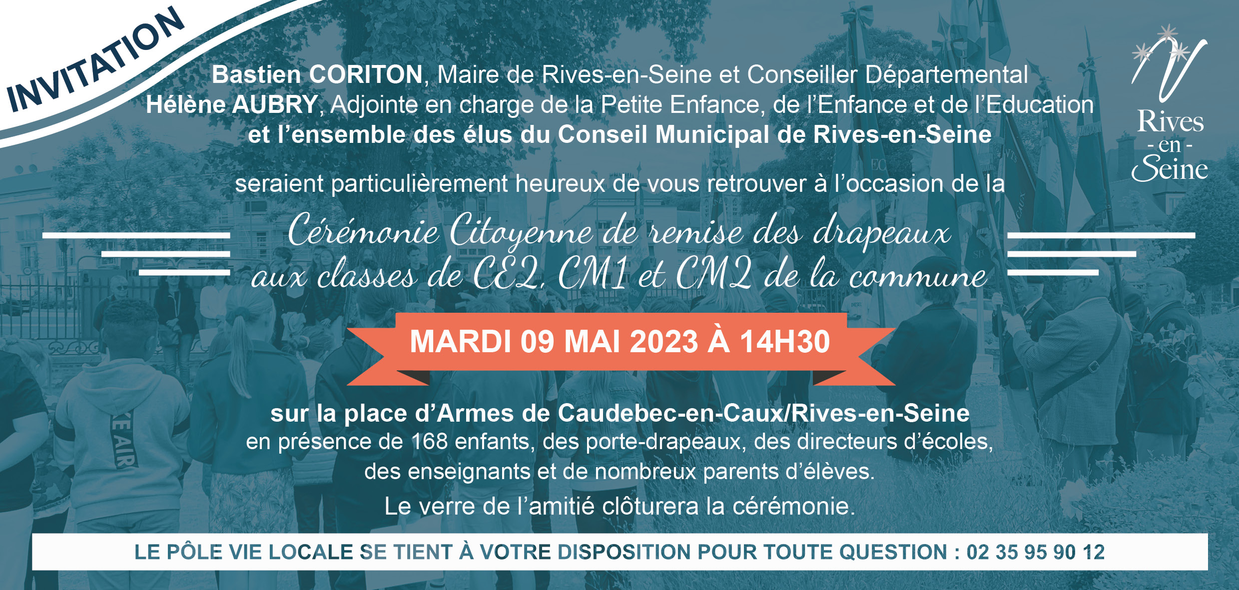 Cérémonie citoyenne - Mairie de Rives-en-Seine