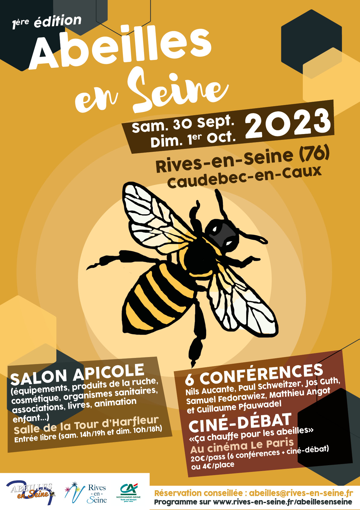 Abeilles en Seine - Mairie de Rives-en-Seine