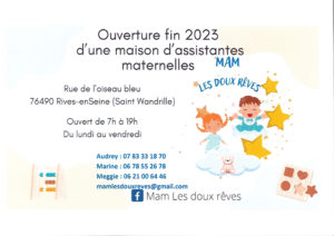 Porte-ouverte à la MAM - Mairie de Rives-en-Seine