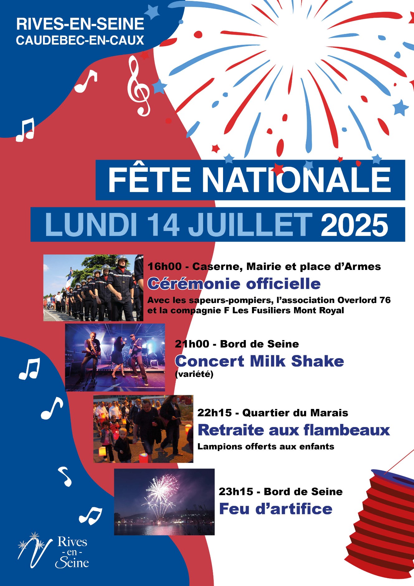 Fête Nationale - Mairie de Rives-en-Seine